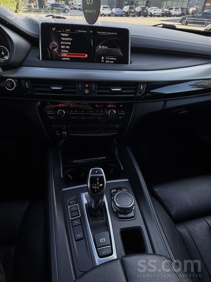 Melns BMW X6 2017 Rīga, ar dzinēja tilpumu 3.00 L un nobraukumu 260 tūkst. km par 24900 €, foto 13 vietnē AUTOMOTO.COM.LV