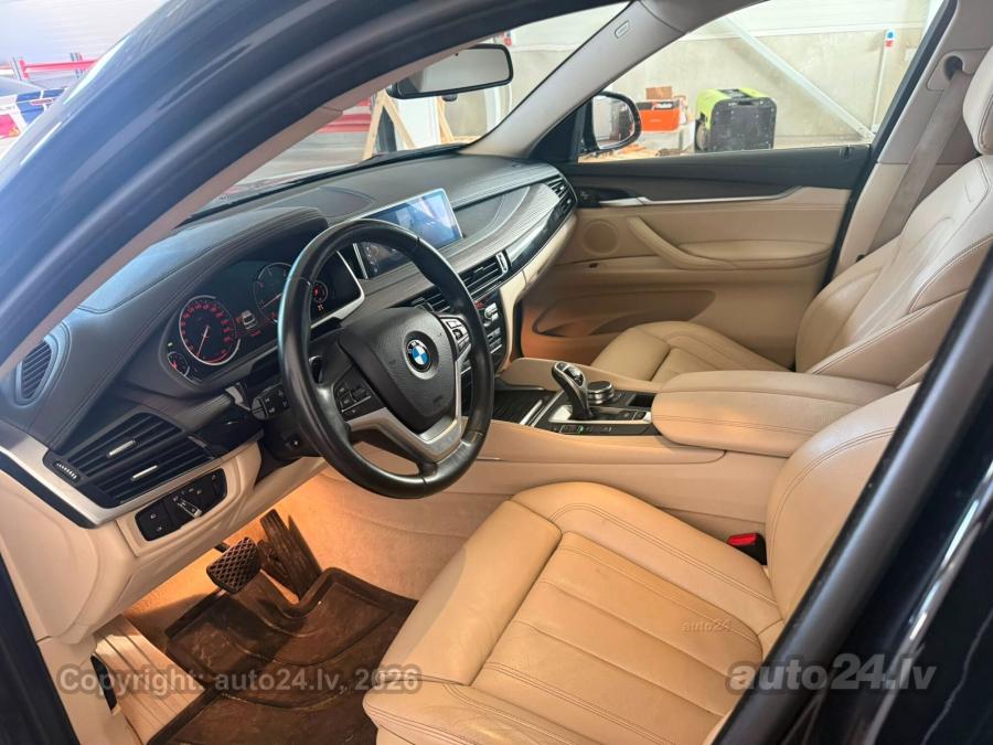 Черный БМВ Х6 2017 в Таллин, объемом двигателя 3.00 л и пробегом 120 тыс. км за 30000 €, фото 6 на AUTOMOTO.COM.LV