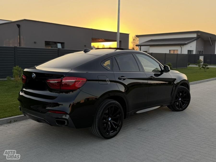 Melns BMW X6 2017 Mažeikiai, ar dzinēja tilpumu 3.00 L un nobraukumu 230 tūkst. km par 24999 €, foto 3 vietnē AUTOMOTO.COM.LV