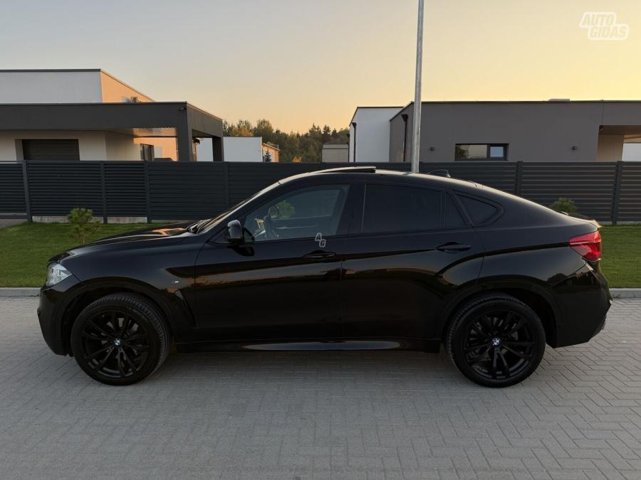 Melns BMW X6 2017 Mažeikiai, ar dzinēja tilpumu 3.00 L un nobraukumu 230 tūkst. km par 24999 €, foto 7 vietnē AUTOMOTO.COM.LV
