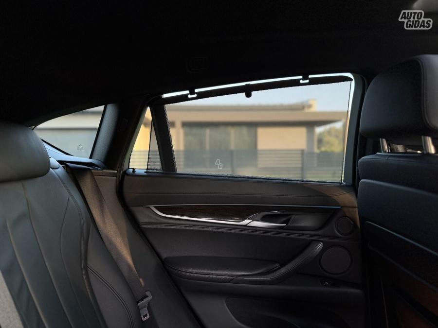 Melns BMW X6 2017 Mažeikiai, ar dzinēja tilpumu 3.00 L un nobraukumu 230 tūkst. km par 24999 €, foto 30 vietnē AUTOMOTO.COM.LV