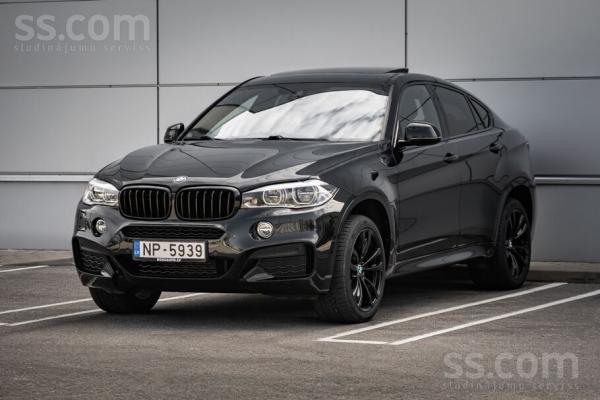 Melns BMW X6 2017 Rīga, ar dzinēja tilpumu 3.00 L un nobraukumu 282 tūkst. km par 21950 €, foto 1 vietnē AUTOMOTO.COM.LV