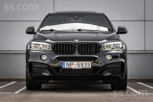 Melns BMW X6 2017 Rīga, ar dzinēja tilpumu 3.00 L un nobraukumu 282 tūkst. km par 21950 €, foto 3 vietnē AUTOMOTO.COM.LV