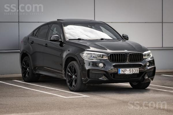 Melns BMW X6 2017 Rīga, ar dzinēja tilpumu 3.00 L un nobraukumu 282 tūkst. km par 21950 €, foto 4 vietnē AUTOMOTO.COM.LV