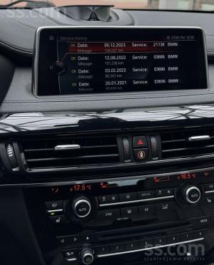 Melns BMW X6 2017 Rīga, ar dzinēja tilpumu 3.00 L un nobraukumu 199 tūkst. km par 21300 €, foto 25 vietnē AUTOMOTO.COM.LV