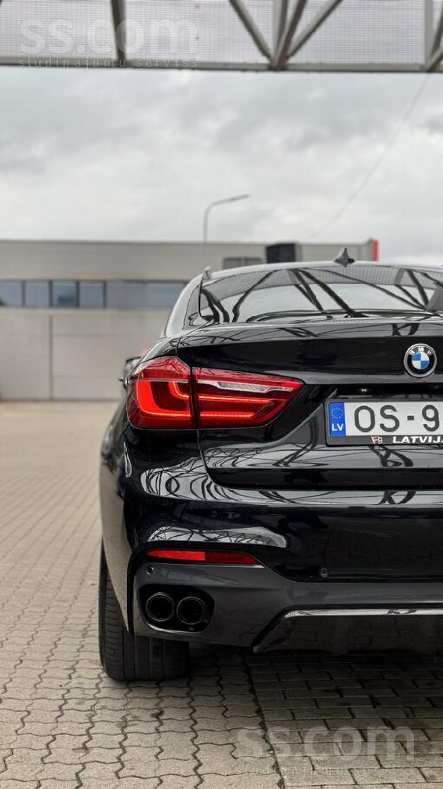 Melns BMW X6 2017 Rīga, ar dzinēja tilpumu 3.00 L un nobraukumu 199 tūkst. km par 21300 €, foto 31 vietnē AUTOMOTO.COM.LV