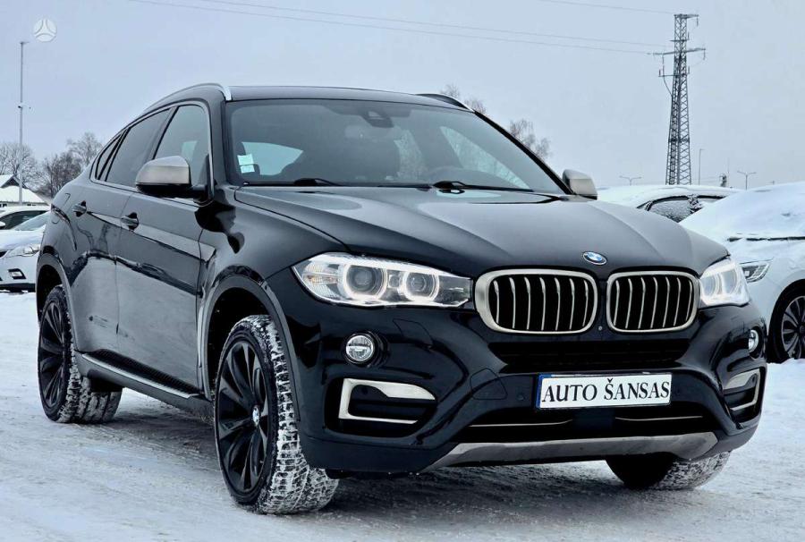 Melns BMW X6 2018 Tauragė, ar dzinēja tilpumu 2.99 L un nobraukumu 153 tūkst. km par 30950 €, foto 4 vietnē AUTOMOTO.COM.LV