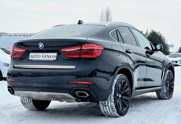 Melns BMW X6 2018 Tauragė, ar dzinēja tilpumu 2.99 L un nobraukumu 153 tūkst. km par 30950 €, foto 8 vietnē AUTOMOTO.COM.LV