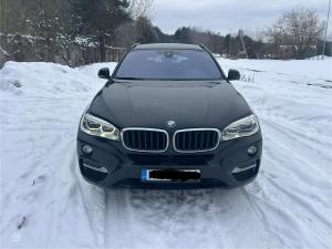Black BMW X6 2018 in Vilnius, with an engine capacity of 2.99 L and mileage of 81 thousand km for 34900 €, photo 4 on AUTOMOTO.COM.LV