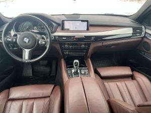 Black BMW X6 2018 in Vilnius, with an engine capacity of 2.99 L and mileage of 81 thousand km for 34900 €, photo 17 on AUTOMOTO.COM.LV