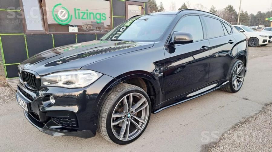 Melns BMW X6 2018 Rīga, ar dzinēja tilpumu 3.00 L un nobraukumu 257 tūkst. km par 25900 €, foto 1 vietnē AUTOMOTO.COM.LV