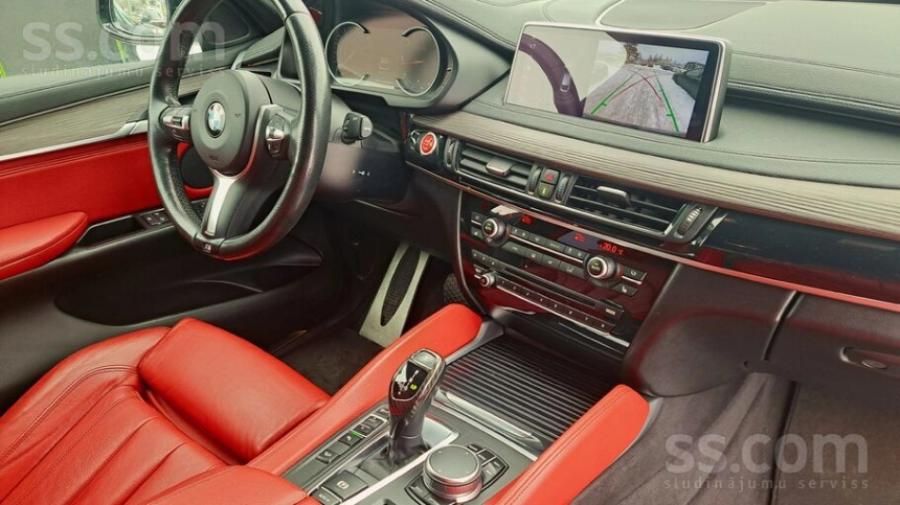 Melns BMW X6 2018 Rīga, ar dzinēja tilpumu 3.00 L un nobraukumu 257 tūkst. km par 25900 €, foto 17 vietnē AUTOMOTO.COM.LV