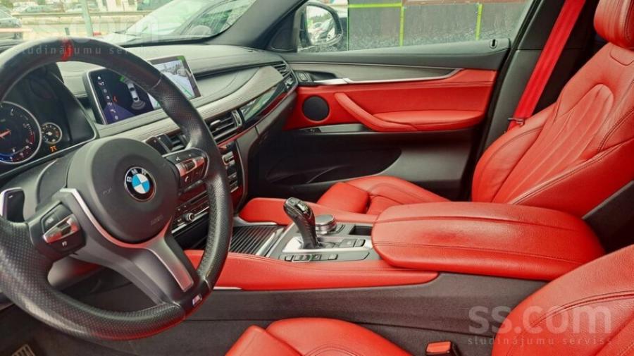 Melns BMW X6 2018 Rīga, ar dzinēja tilpumu 3.00 L un nobraukumu 257 tūkst. km par 25900 €, foto 22 vietnē AUTOMOTO.COM.LV