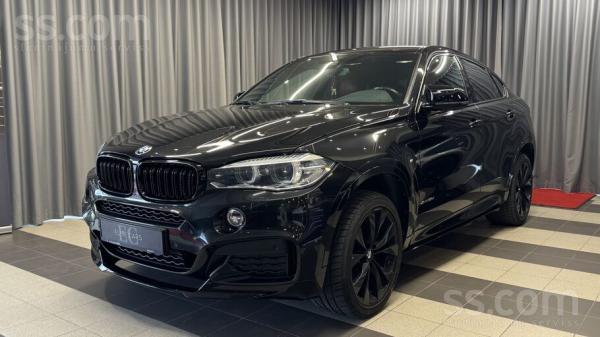 Melns BMW X6 2018 Rīga, ar dzinēja tilpumu 3.00 L un nobraukumu 137 tūkst. km par 27990 €, foto 1 vietnē AUTOMOTO.COM.LV