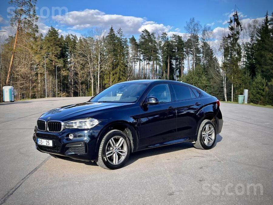 Melns BMW X6 2018 Madona, ar dzinēja tilpumu 3.00 L un nobraukumu 225 tūkst. km par 25700 €, foto 5 vietnē AUTOMOTO.COM.LV
