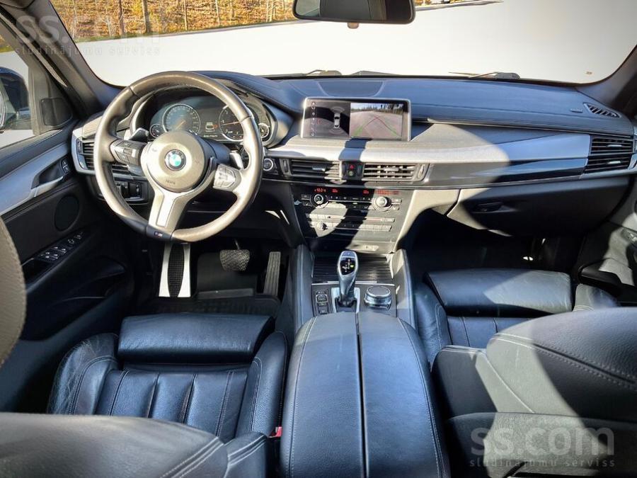 Melns BMW X6 2018 Madona, ar dzinēja tilpumu 3.00 L un nobraukumu 225 tūkst. km par 25700 €, foto 8 vietnē AUTOMOTO.COM.LV