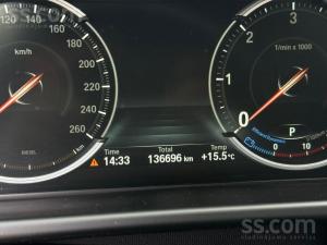Black BMW X6 2018 in Riga, with an engine capacity of 3.00 L and mileage of 137 thousand km for 29699 €, photo 20 on AUTOMOTO.COM.LV
