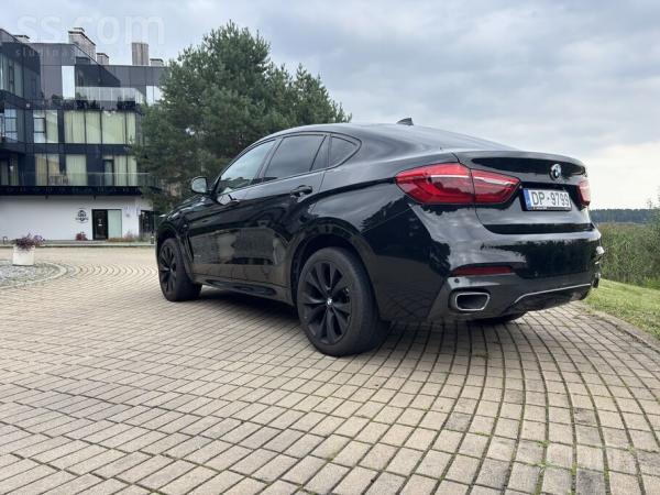 Melns BMW X6 2018 Rīga, ar dzinēja tilpumu 3.00 L un nobraukumu 127 tūkst. km par 31999 €, foto 3 vietnē AUTOMOTO.COM.LV