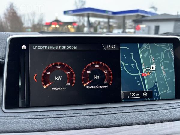 Melns BMW X6 2018 Rīga, ar dzinēja tilpumu 3.00 L un nobraukumu 127 tūkst. km par 31999 €, foto 8 vietnē AUTOMOTO.COM.LV