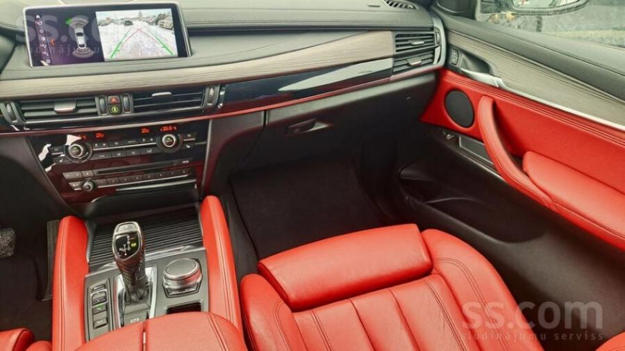 Melns BMW X6 2018 Rīga, ar dzinēja tilpumu 3.00 L un nobraukumu 257 tūkst. km par 25900 €, foto 19 vietnē AUTOMOTO.COM.LV