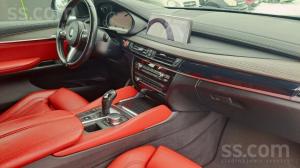 Melns BMW X6 2018 Rīga, ar dzinēja tilpumu 3.00 L un nobraukumu 257 tūkst. km par 25900 €, foto 24 vietnē AUTOMOTO.COM.LV