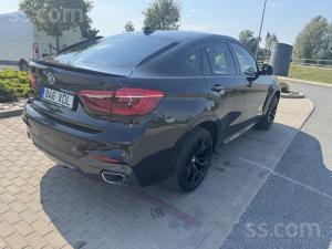 Melns BMW X6 2018 Bauska, ar dzinēja tilpumu 3.00 L un nobraukumu 0 tūkst. km par 19990 €, foto 6 vietnē AUTOMOTO.COM.LV