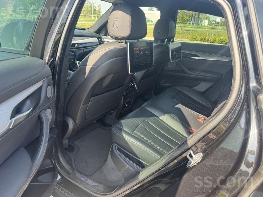 Melns BMW X6 2018 Bauska, ar dzinēja tilpumu 3.00 L un nobraukumu 0 tūkst. km par 19990 €, foto 8 vietnē AUTOMOTO.COM.LV