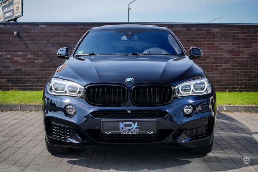 Melns BMW X6 2018 Marijampole, ar dzinēja tilpumu 2.99 L un nobraukumu 187 tūkst. km par 30950 €, foto 4 vietnē AUTOMOTO.COM.LV