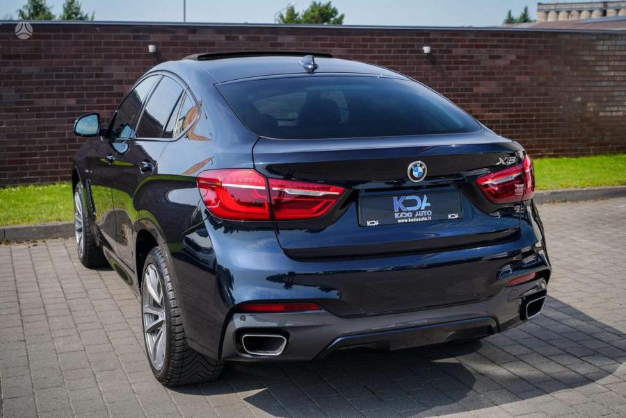 Melns BMW X6 2018 Marijampole, ar dzinēja tilpumu 2.99 L un nobraukumu 187 tūkst. km par 30950 €, foto 11 vietnē AUTOMOTO.COM.LV