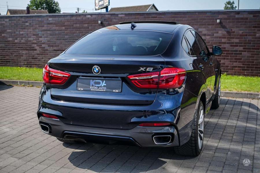 Melns BMW X6 2018 Marijampole, ar dzinēja tilpumu 2.99 L un nobraukumu 187 tūkst. km par 30950 €, foto 13 vietnē AUTOMOTO.COM.LV