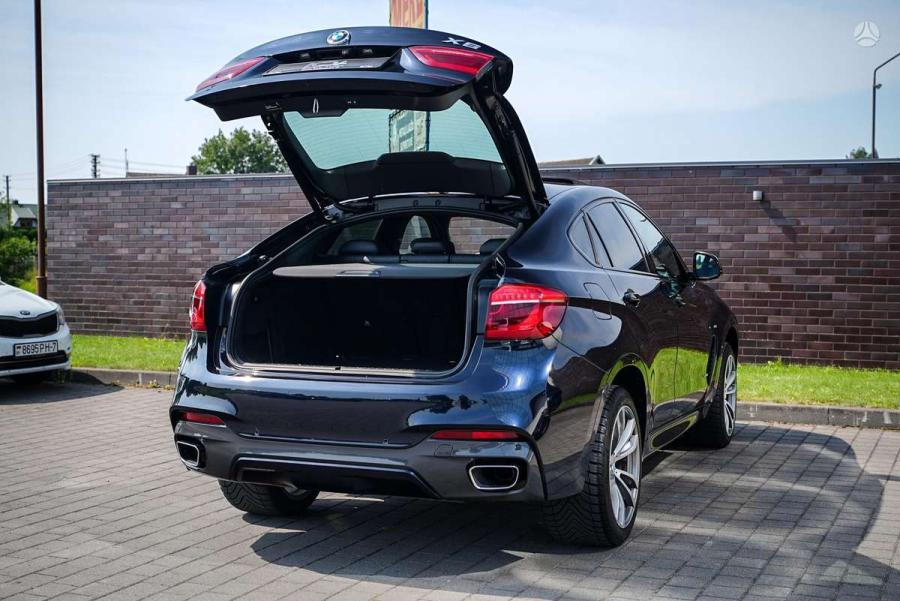 Melns BMW X6 2018 Marijampole, ar dzinēja tilpumu 2.99 L un nobraukumu 187 tūkst. km par 30950 €, foto 15 vietnē AUTOMOTO.COM.LV