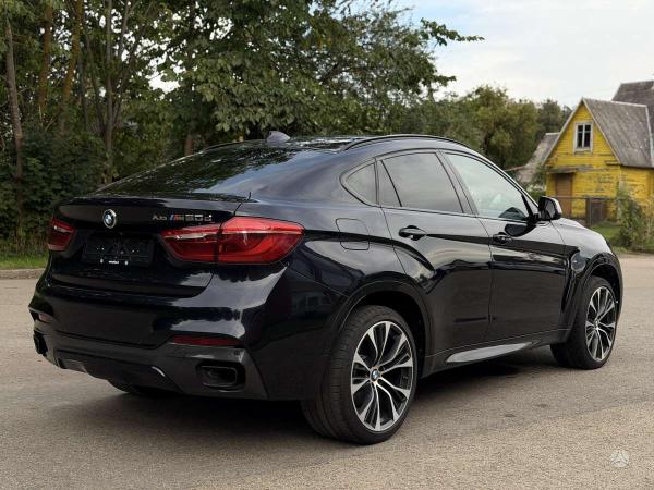 Black BMW X6 2018 in Rokiskis, with an engine capacity of 2.99 L and mileage of 270 thousand km for 19850 €, photo 10 on AUTOMOTO.COM.LV