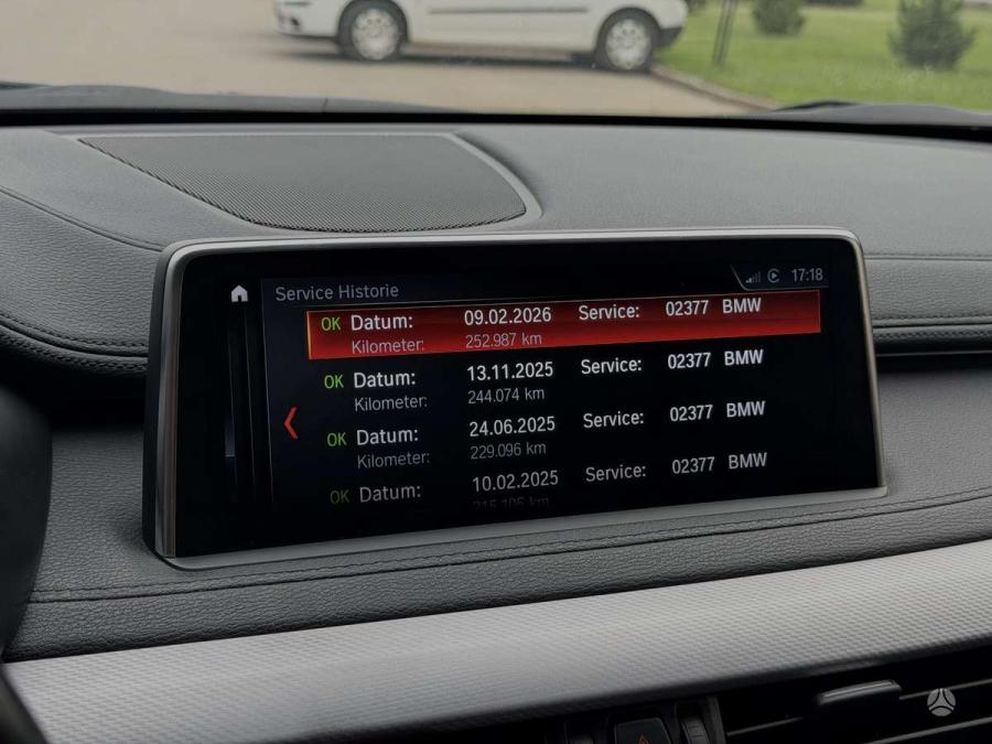Черный БМВ Х6 2018 в Рокишкис, объемом двигателя 2.99 л и пробегом 270 тыс. км за 19850 €, фото 50 на AUTOMOTO.COM.LV