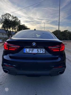 Melns BMW X6 2018 Kauņa, ar dzinēja tilpumu 2.99 L un nobraukumu 186 tūkst. km par 26000 €, foto 5 vietnē AUTOMOTO.COM.LV