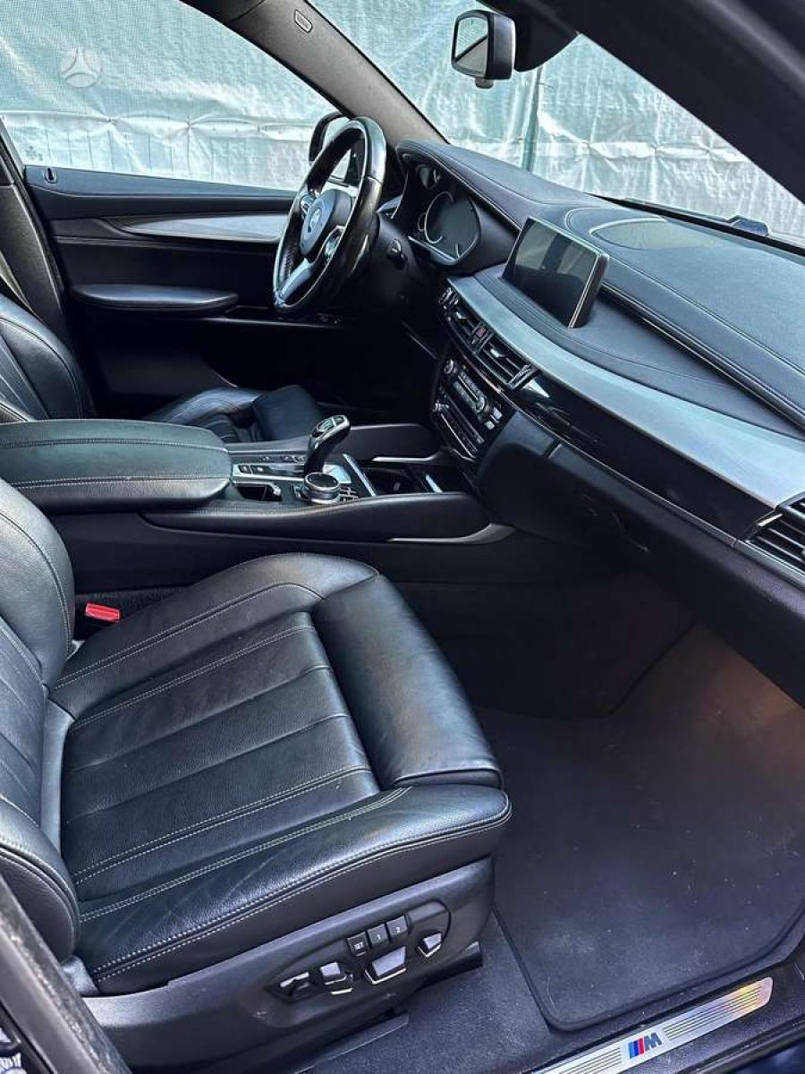 Melns BMW X6 2018 Kauņa, ar dzinēja tilpumu 2.99 L un nobraukumu 186 tūkst. km par 26000 €, foto 27 vietnē AUTOMOTO.COM.LV