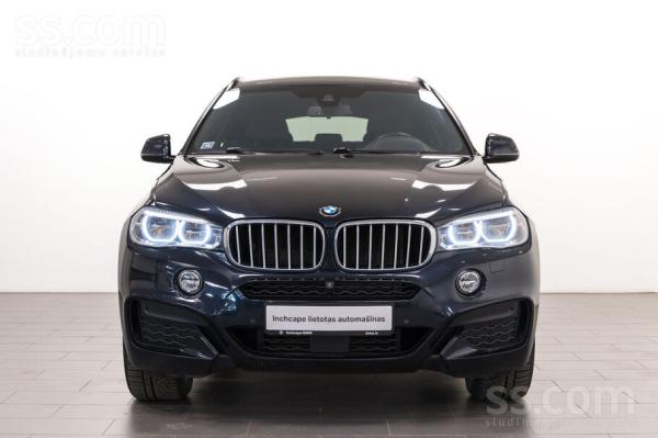 Black BMW X6 2019 in Riga, with an engine capacity of 3.00 L and mileage of 208 thousand km for 28900 €, photo 3 on AUTOMOTO.COM.LV