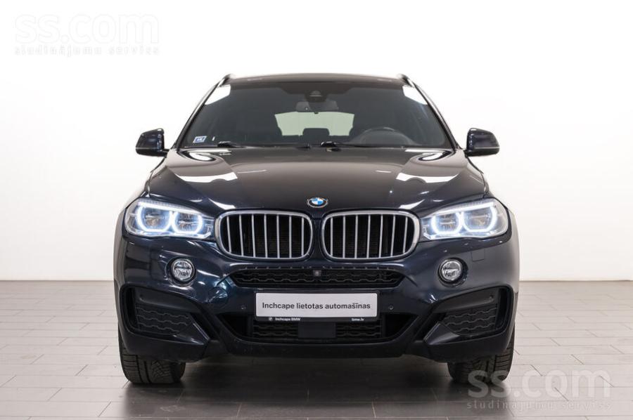 Black BMW X6 2019 in Riga, with an engine capacity of 3.00 L and mileage of 208 thousand km for 28900 €, photo 3 on AUTOMOTO.COM.LV