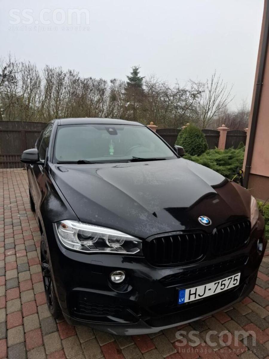 Melns BMW X6 2019 Rīga, ar dzinēja tilpumu 3.00 L un nobraukumu 149 tūkst. km par 37500 €, foto 4 vietnē AUTOMOTO.COM.LV