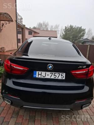 Melns BMW X6 2019 Rīga, ar dzinēja tilpumu 3.00 L un nobraukumu 150 tūkst. km par 35750 €, foto 6 vietnē AUTOMOTO.COM.LV
