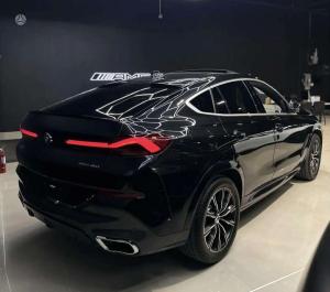 Black BMW X6 2019 in Klaipeda, with an engine capacity of 3.00 L and mileage of 144 thousand km for 54600 €, photo 4 on AUTOMOTO.COM.LV