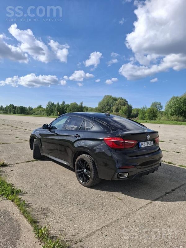 Черный БМВ Х6 2019 в Рига, объемом двигателя 3.00 л и пробегом 149 тыс. км за 32750 €, фото 4 на AUTOMOTO.COM.LV
