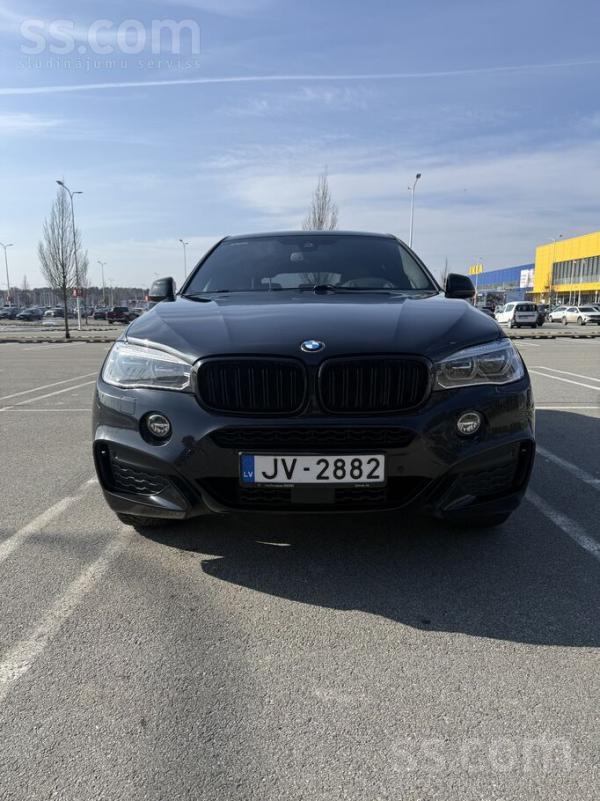 Черный БМВ Х6 2019 в Рига, объемом двигателя 3.00 л и пробегом 103 тыс. км за 36500 €, фото 7 на AUTOMOTO.COM.LV