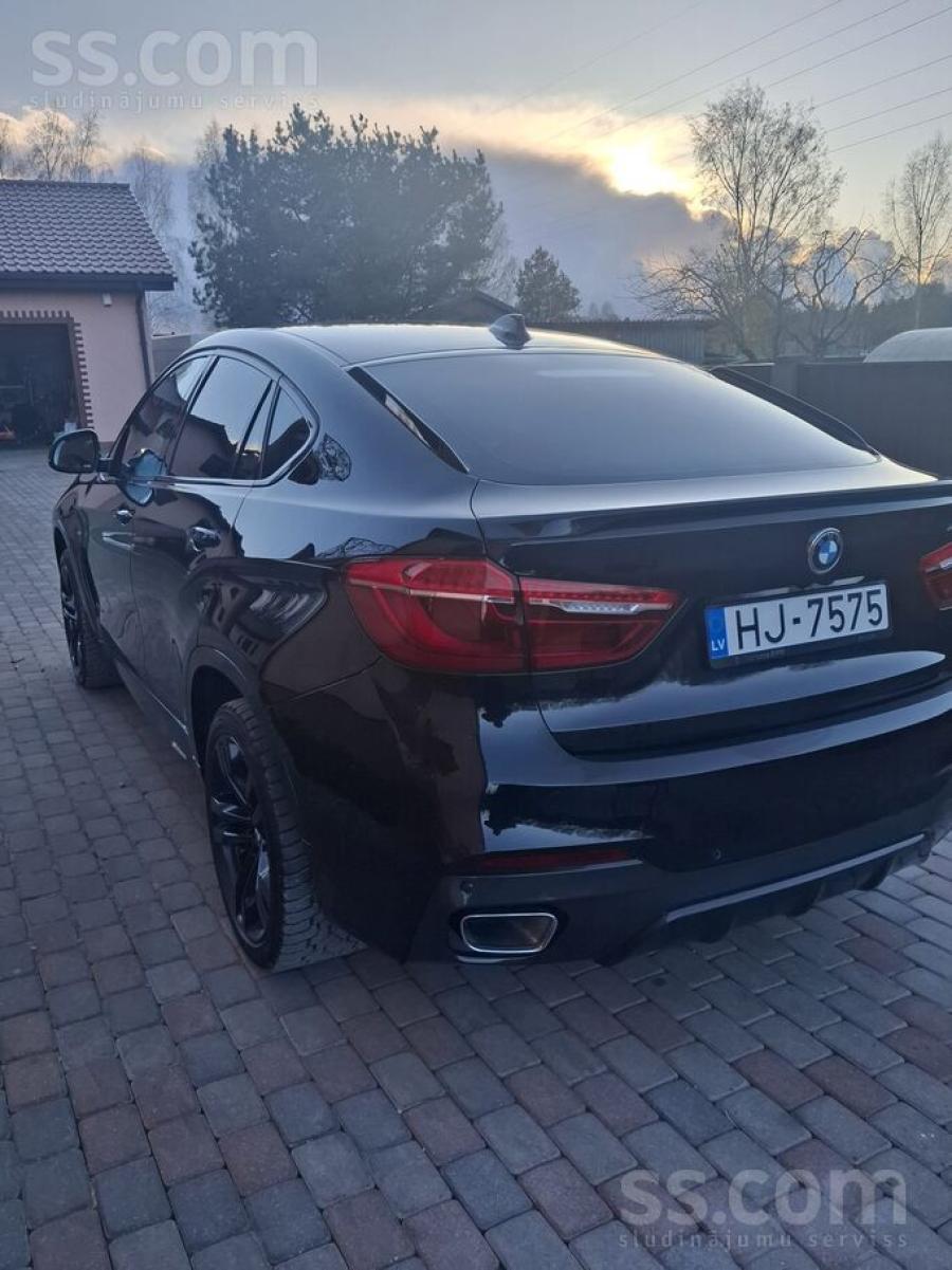 Melns BMW X6 2019 Rīga, ar dzinēja tilpumu 3.00 L un nobraukumu 150 tūkst. km par 35700 €, foto 5 vietnē AUTOMOTO.COM.LV