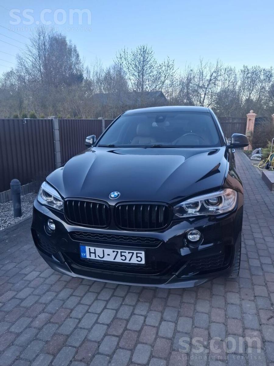 Melns BMW X6 2019 Rīga, ar dzinēja tilpumu 3.00 L un nobraukumu 150 tūkst. km par 35700 €, foto 6 vietnē AUTOMOTO.COM.LV