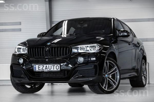 Melns BMW X6 2019 Tukums, ar dzinēja tilpumu 3.00 L un nobraukumu 233 tūkst. km par 25990 €, foto  vietnē AUTOMOTO.COM.LV