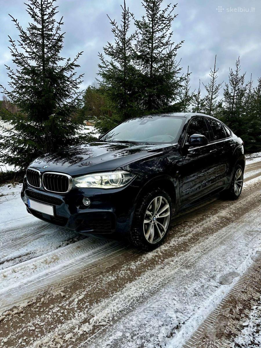 Black BMW X6 2020 in Kaunas, with an engine capacity of 3.00 L and mileage of 145 thousand km for 31000 €, photo 1 on AUTOMOTO.COM.LV