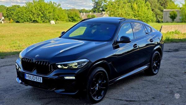 Melns BMW X6 2020 Šauļi, ar dzinēja tilpumu 2.99 L un nobraukumu 230 tūkst. km par 55000 €, foto 1 vietnē AUTOMOTO.COM.LV