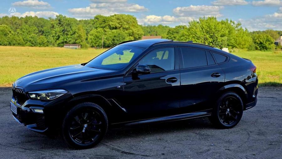 Melns BMW X6 2020 Šauļi, ar dzinēja tilpumu 2.99 L un nobraukumu 230 tūkst. km par 55000 €, foto 3 vietnē AUTOMOTO.COM.LV