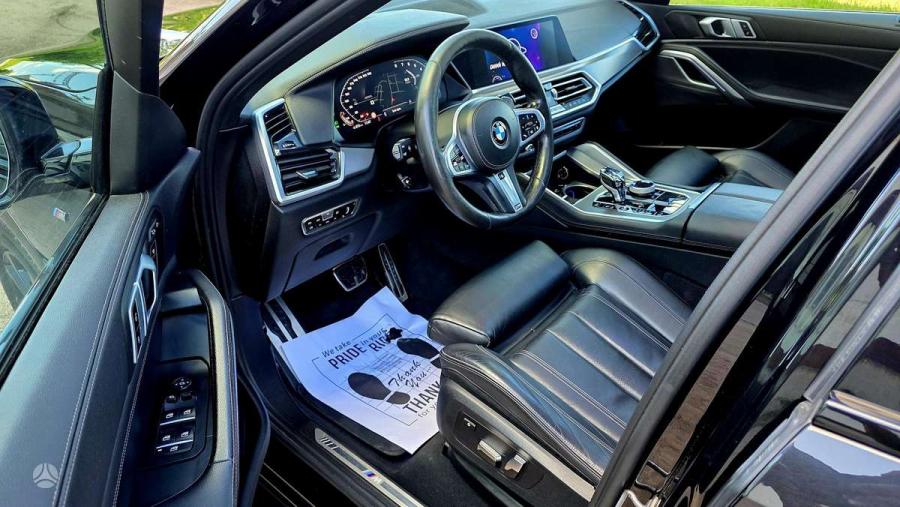 Melns BMW X6 2020 Šauļi, ar dzinēja tilpumu 2.99 L un nobraukumu 230 tūkst. km par 55000 €, foto 23 vietnē AUTOMOTO.COM.LV