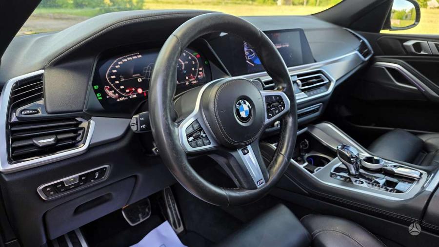 Melns BMW X6 2020 Šauļi, ar dzinēja tilpumu 2.99 L un nobraukumu 230 tūkst. km par 55000 €, foto 24 vietnē AUTOMOTO.COM.LV